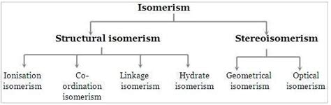 Tree Chart Of Isomerism In Complexes Derived From Demitras Et Al