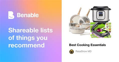 Best Cooking Essentials