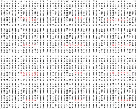 Stream Of Binary Code Background Code Graphic Monitor Background