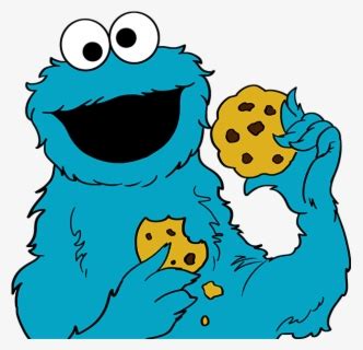 How To Draw Cookie Monster From Sesame Street Draw The Cookie Monster