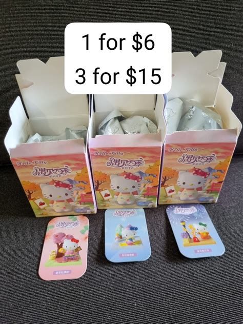 Hello Kitty Blind Box Hobbies And Toys Toys And Games On Carousell