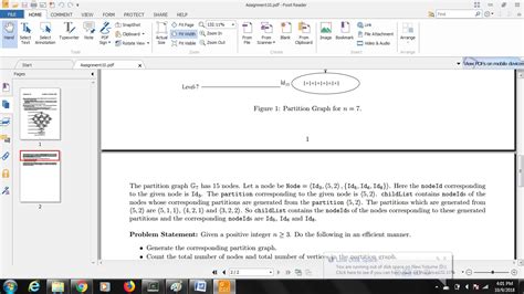 How To Generate A Partition Graph In C