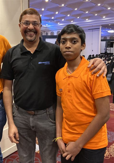 It Indeed Is A Very Proud Moment Today To See Praggnanandhaa Praggs As