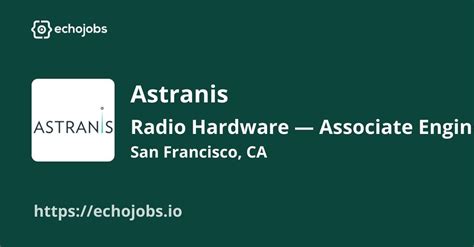 Astranis Is Hiring Radio Hardware — Associate Engineer Program Spring