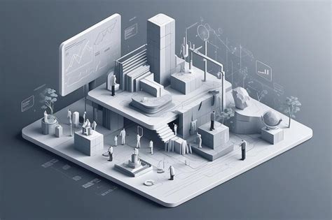 Premium Photo Problem Solving Isometric Illustration Lineal Grey Suitable For Mobile App