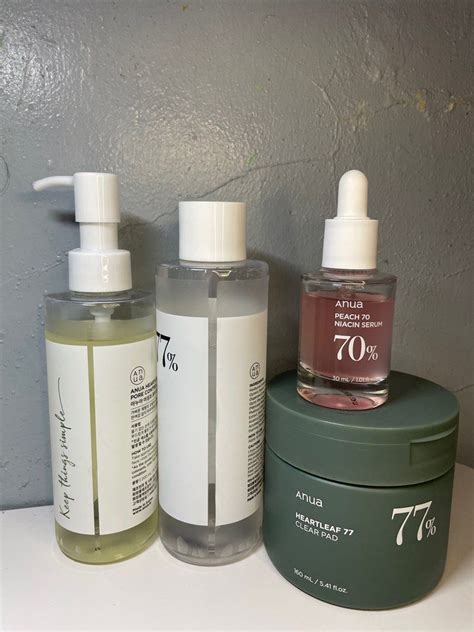 Anua Complete Set Beauty And Personal Care Face Face Care On Carousell