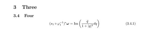 Equations Setting Tag Number According To Sections TeX LaTeX Stack Exchange