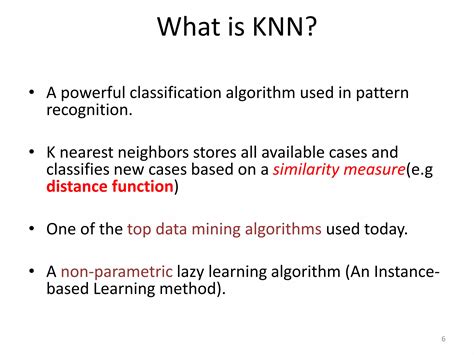 K Nearest Neighbors Pptx