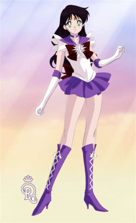 Violet Potter As Sailor Parallel Saturn By Pk Gamingdrew On Deviantart