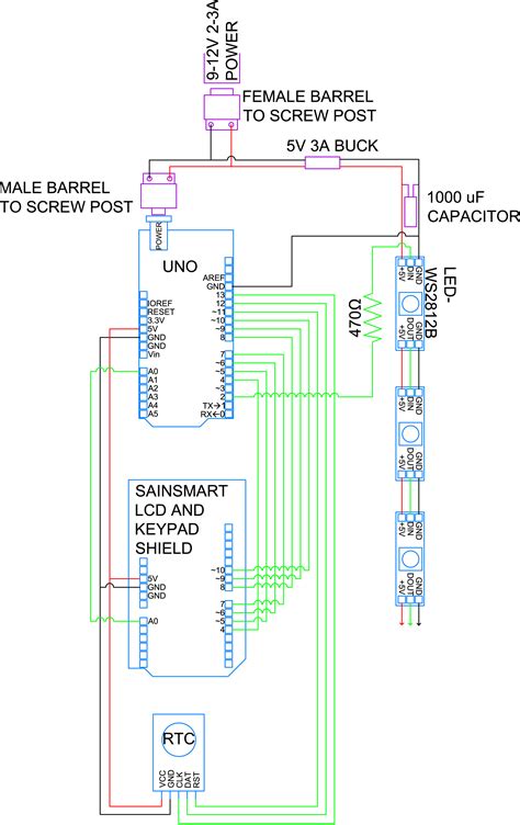 Powering Arduino Uno And Neopixels With Single Source General