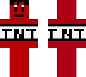 Updated Full Skin Tnt Minecraft Skin