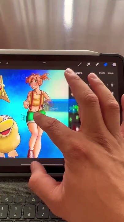 How To Duplicate Layers Fast In Procreate Shorts Procreate Youtube