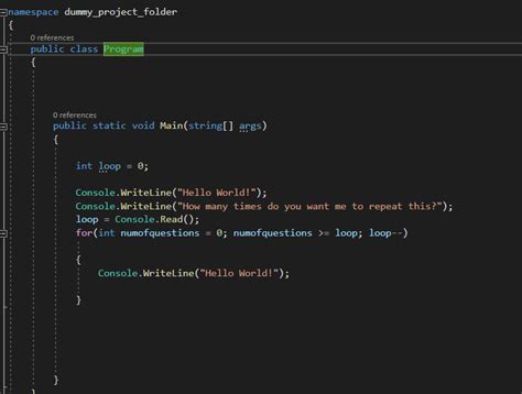 Program To Loop And Repeat Back Inputs Separately Rcsharp