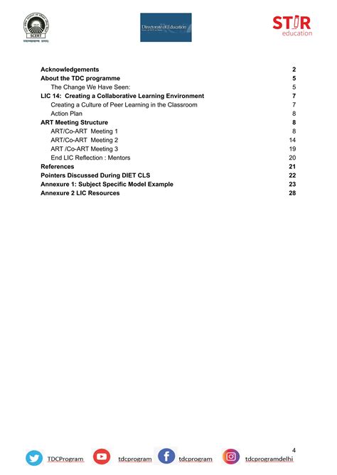 Final Mt Handbook Lic 14 Creating A Collaborative Learning Environment Pdf Professional