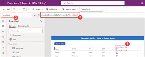 Exporting Power Apps Gallery Data To Csv A Step By Step Guide Powering Your Apps