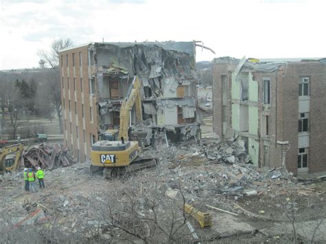 Baker Hall Demolition 2014 Special Collections And University Archives