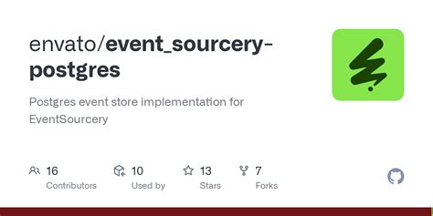 github envato event sourcery postgres postgres event store
