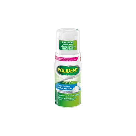 Polident Fresh Cleanse Foaming Denture Cleanser 125ml Utn Wholesale