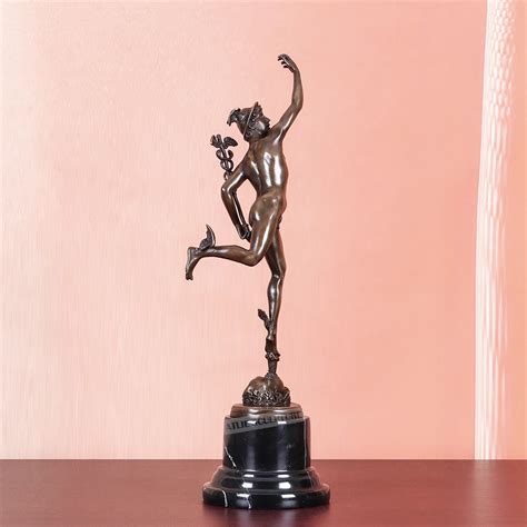 Statue Dhermès Nu En Bronze • Statue Design