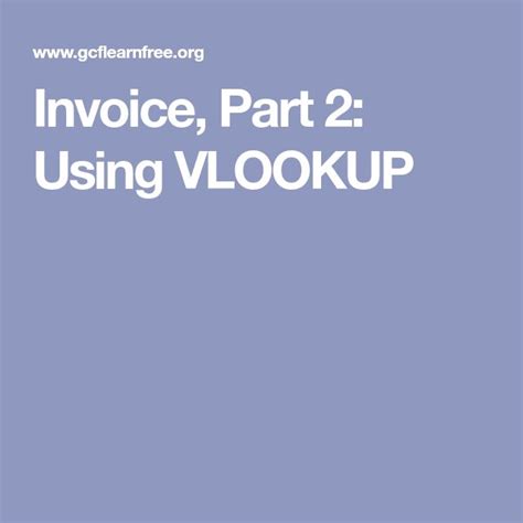 Invoice Part 2 Using Vlookup Bar Graphs Excel Data Bar