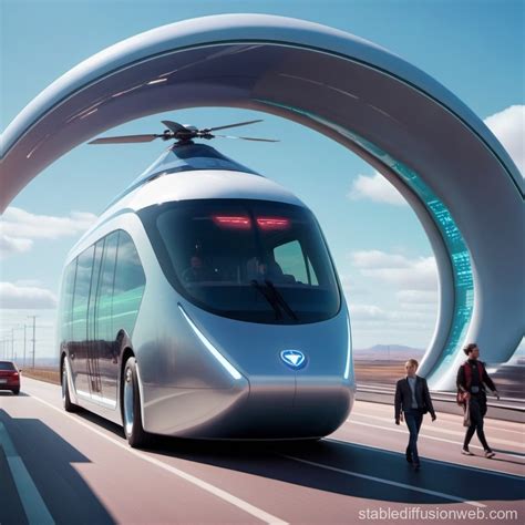 Future Of Transportation Stable Diffusion Online