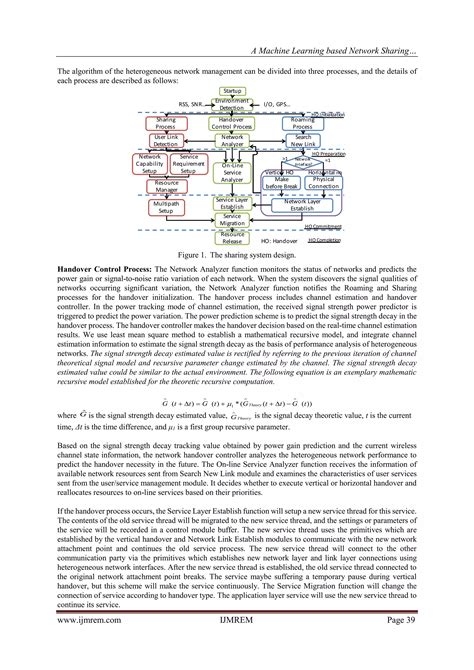 a machine learning based network sharing system design with mptcp pdf