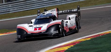 Porsche 919 Hybrid Evo Plus Rapide Quune F1 à Spa Francorchamps