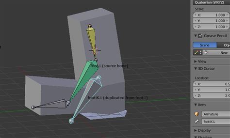 rigging inverse kinematics bone doesn t stick to its source blender