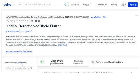 Optical Detection Of Blade Flutter