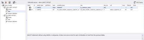 mysql analyze query execution plans how to reach top query speedmemory