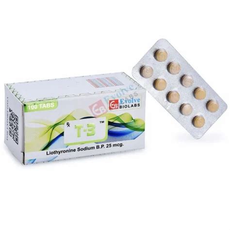 T3 Sodium Tablets At ₹ 1800box Hypothyroidism Thyroid Medications In