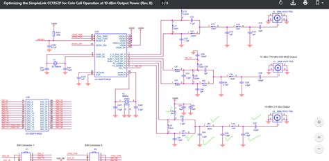 Cc2652p Cc2652p Reference Design For 24ghz 10dbm And20 Dbm