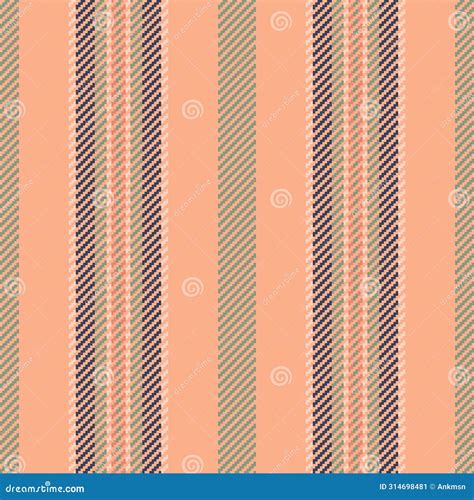 Attire Texture Seamless Vector Vertical Textile Plaid Background Strip Tartan Check Pattern