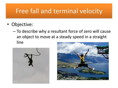 Ppt Free Fall And Terminal Velocity Powerpoint Presentation Free Download Id2795577