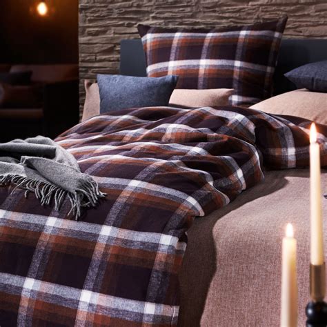 Fleuresse Lech Flanell Bettwäsche Lech Braun 7