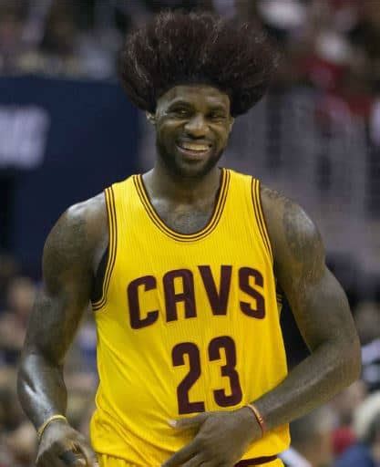 Lebron James Afro Worldwideinterweb