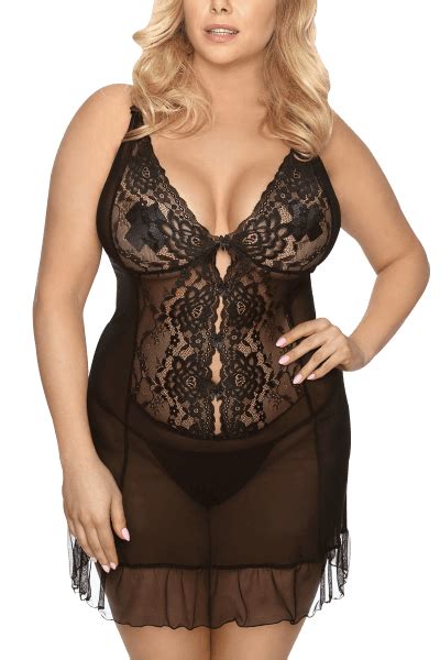 Negligee Plus Size Big Beautiesde