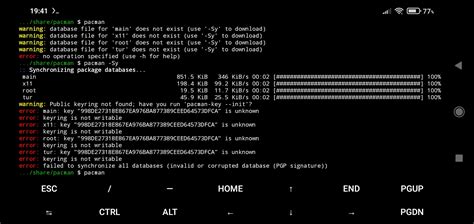 pacman key · issue 17 · termux pacman pacman for termux · github