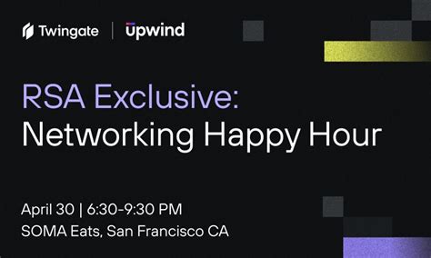 Rsa Networking Event Twingate Events Richard Rich