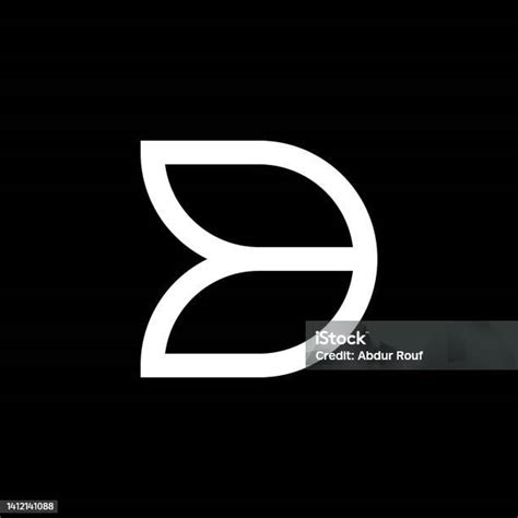 현대 모노그램 문자 D 로고 디자인 개념에 대한 스톡 벡터 아트 및 기타 이미지 개념 광고 기술자 Istock