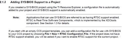 sys bios 学习历程（一）creating a sys bios project with the ti resource