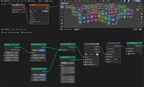 Need Help Creating UV On Generated Mesh Geometry Nodes Materials And Textures Blender