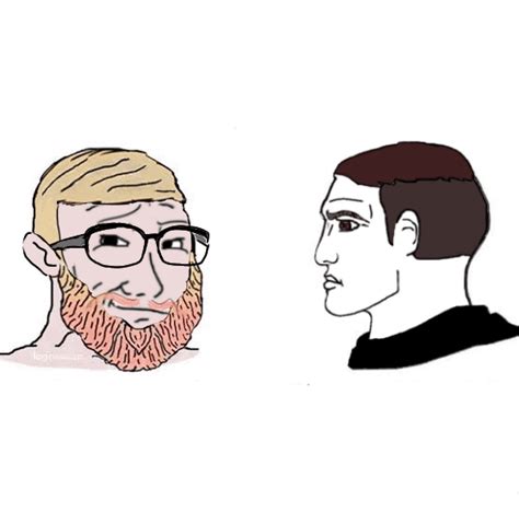 Intellectual Pseudo Chad Chad Common Citizen R Wojaktemplate