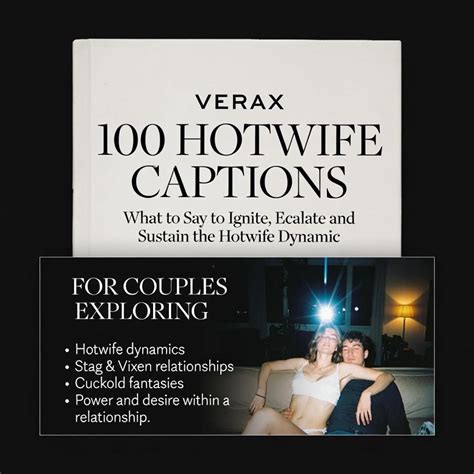 Hotwife Captions Couples Fantasy Messages 100 Digital Download Etsy