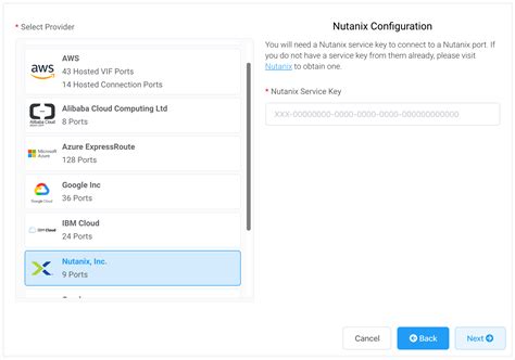 Nutanix Direct Connect Megaport Documentation