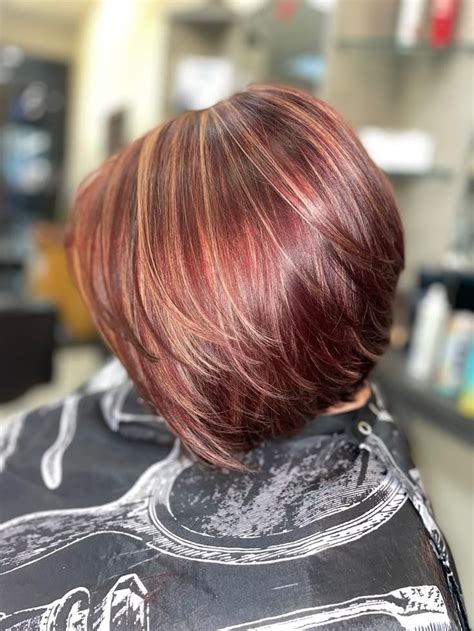 Cherry Red With Warm Highlights Red Hair Looks Hair Color Auburn