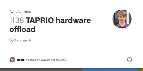 taprio hardware offload · issue 38 · avnu tsn doc · github