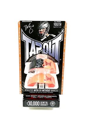 2pk Tapout Mouthguard Brendan Mundorf Limited Edition Football Mma