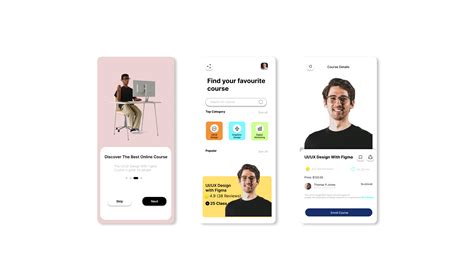 Online Course App UI Design On Behance